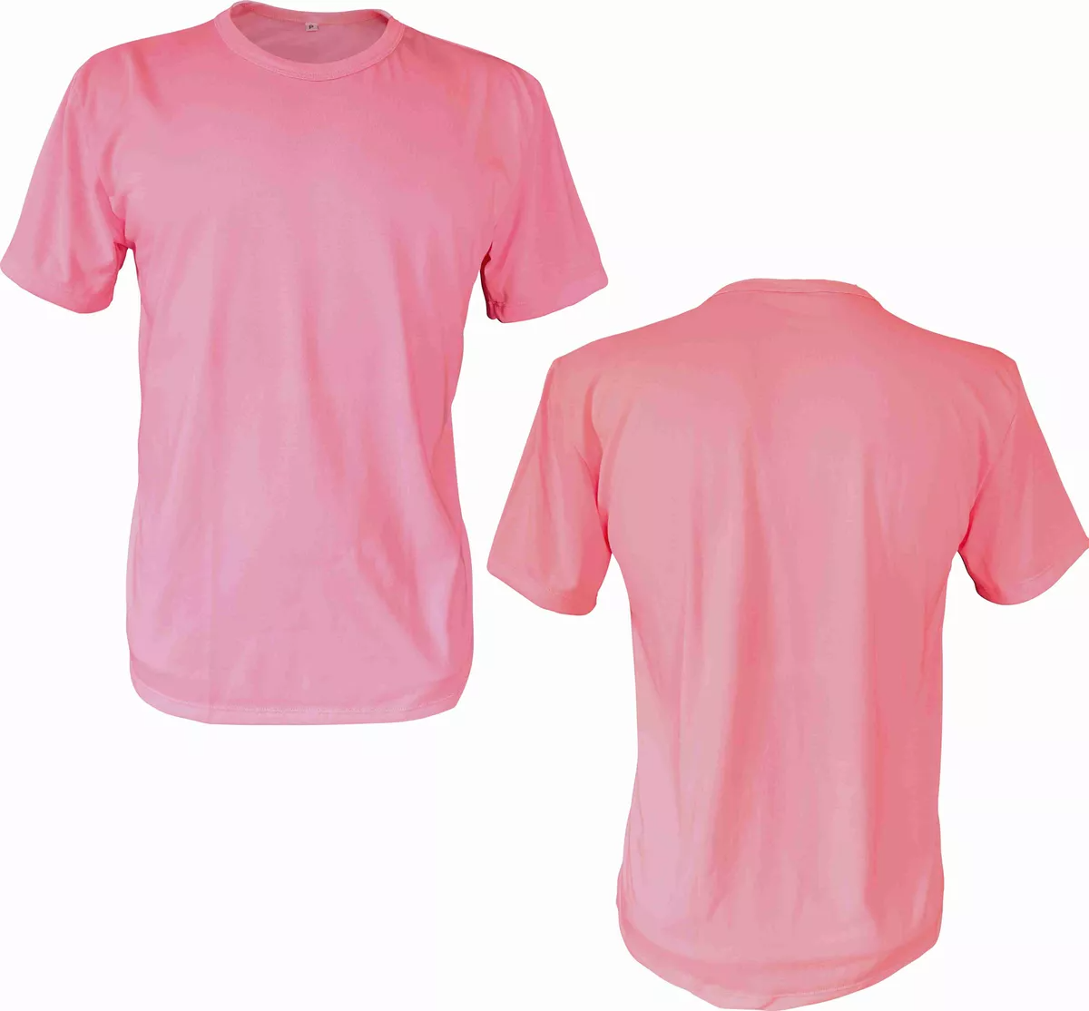 Camiseta Rosa Poliéster Sublimática – 5 und – JF Confecções